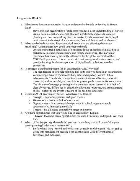 Assignments Week 5 Week 5 Question Assignment Assignments Week 5 1 What Issues Does An
