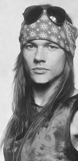 Wallpaper Axl Rose Joven
