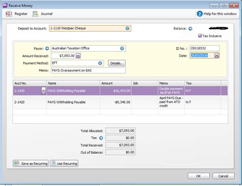 Solved Payg Refund Due To Double Payment Myob Community