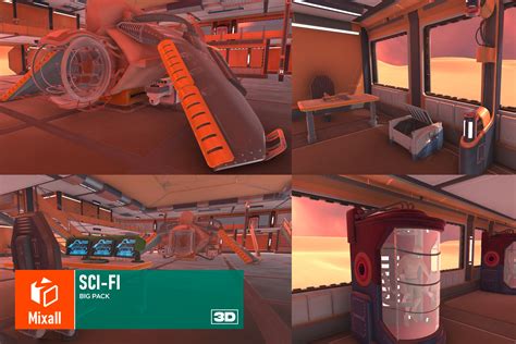 Sci Fi Big Pack 3d Environments Unity Asset Store