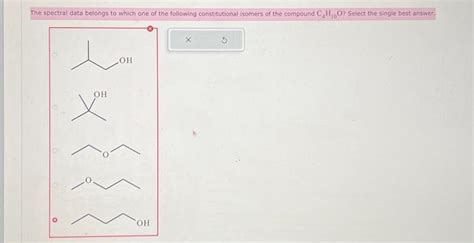 Solved Consider The 13c Nmr Spectral Data Belowthe Spectral