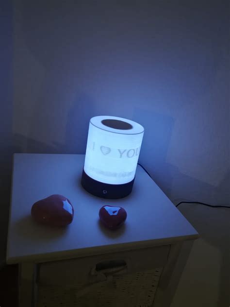 interactive lamp i love you by chris makerworld download free 3d models