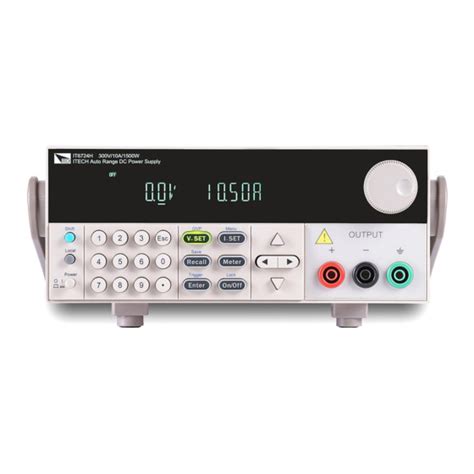 Itech It6722 User Manual Pdf Download Manualslib Itech It6722 User Manual Pdf Download Manualslib