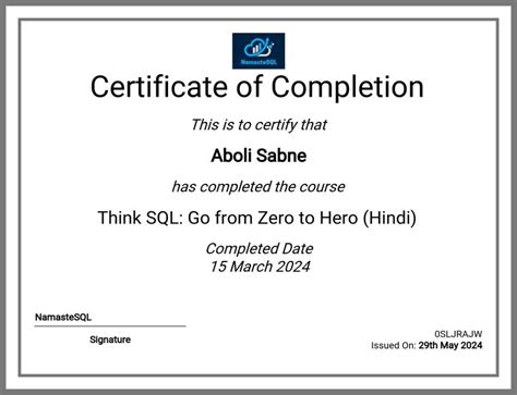 Aboli Sabne On Linkedin Sql Datascience Dataanalytics Continuouslearning