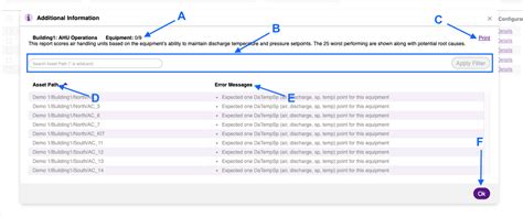 Synergy Reports Functionality Resolute Building Intelligence