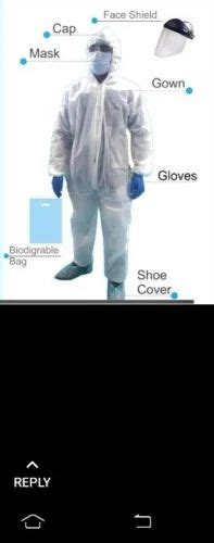 disposable non woven ppt dress at rs 120 in thane id 22506321988