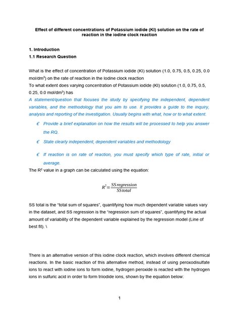 Ka Yi Cheung Individual Investigation Template Pdf Observational Error Experiment