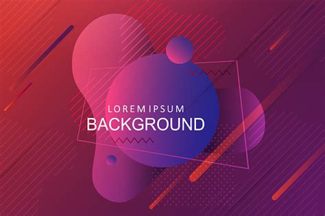 보라색 색상 경사 선 및 원의 그라데이션이있는 추상 적 구성 1위에 대한 스톡 벡터 아트 및 기타 이미지 1위 가리기 구도 Istock