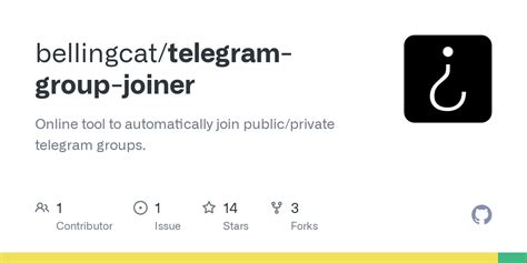 Github Bellingcattelegram Group Joiner Online Tool To Automatically Join Publicprivate