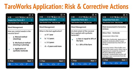 Risk Corrective Actions Taroworks