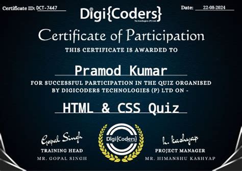 Pramod Kumar On Linkedin Html Css C