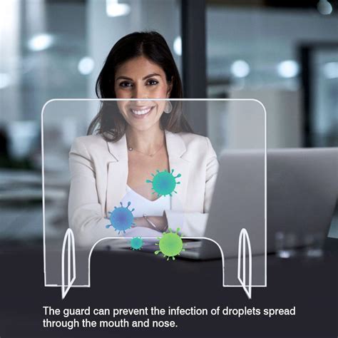 Sneeze Guard Shield Plexiglass Sneeze And Cough Pr Grandado
