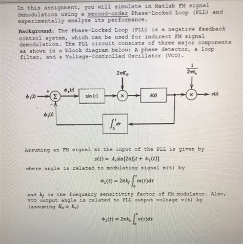In This Assignment You Will Simulate In Matlab EM Chegg