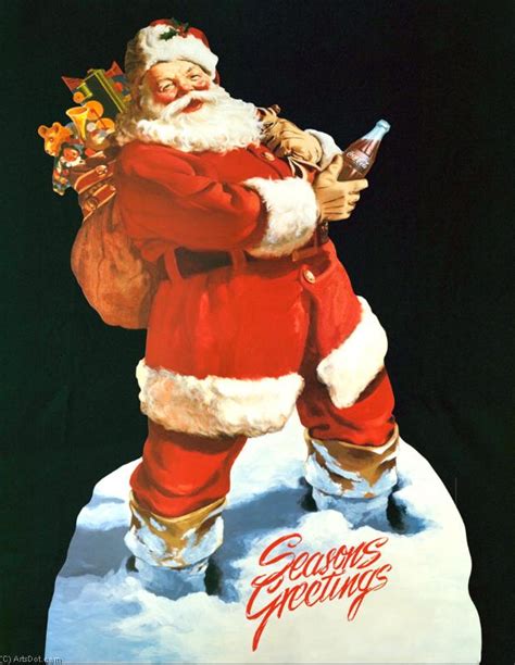 Vintage Coca Cola Santa