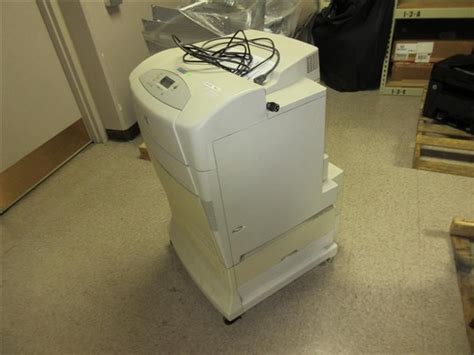 Hp Dtn Color Laserjet Printer Bigiron Auctions