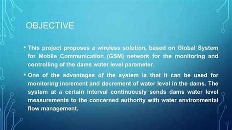 Io T Based Water Level Monitoring System Of Dams In Pptx Internet Of Things Internet