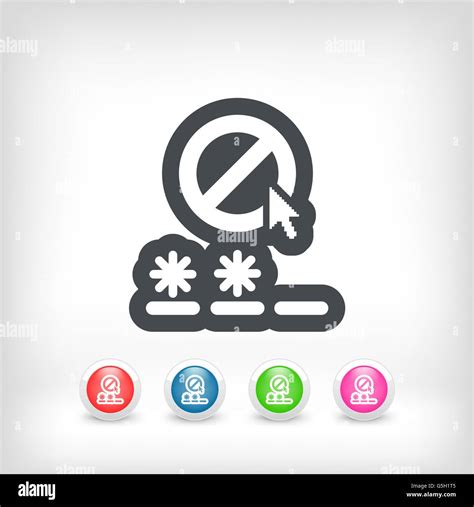 password access concept stock vector image and art alamy