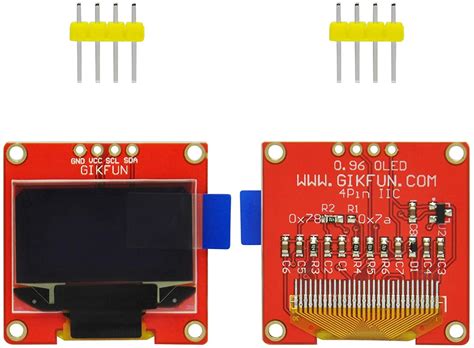 Gikfun Iic Spi Oled Display Module For Arduino Raspberry Pi Esp8266