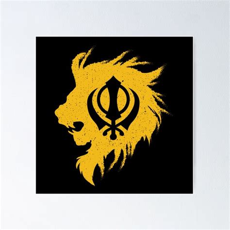 Khanda Lion Wallpaper