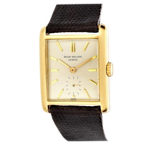 Patek Philippe 2530j Tank Style Watch At 1stdibs Patek Tank Watch