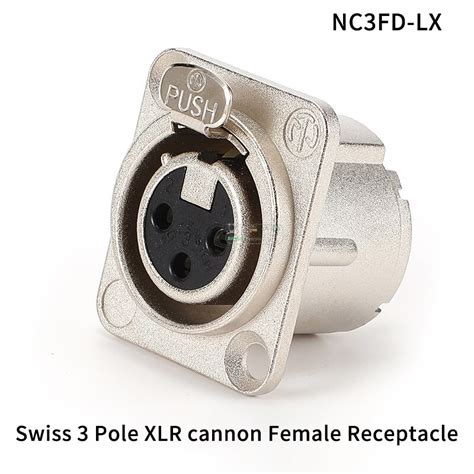 Neutrik Nc3fd Lx 3 Pole Receptacle Male Female Xlr Vicedeal