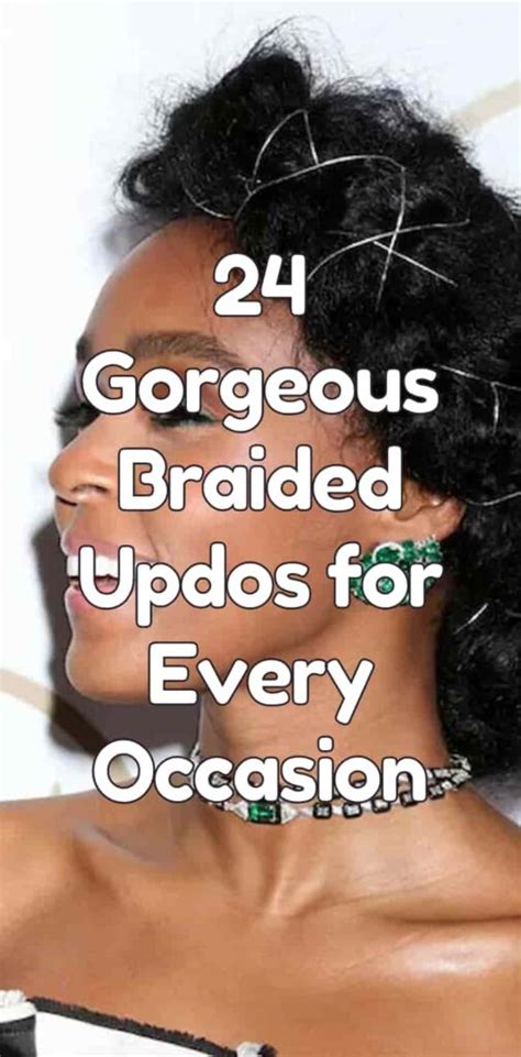 24 Gorgeous Braided Updos For Every Occasion