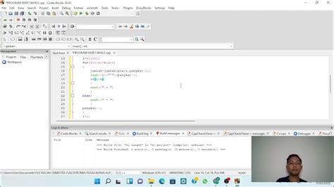 Cara Program Untuk Menghitung Jumlah Pangkat Suatu Deret Pada C Youtube
