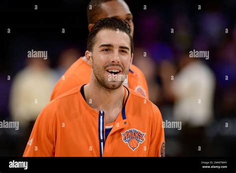 New York Knicks Guard Sasha Vujacic Of Slovenia Warms Up Before The