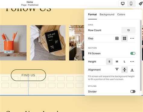 How To Add A Divider Line To All Of Your Page Sections In Squarespace Without Custom Coding