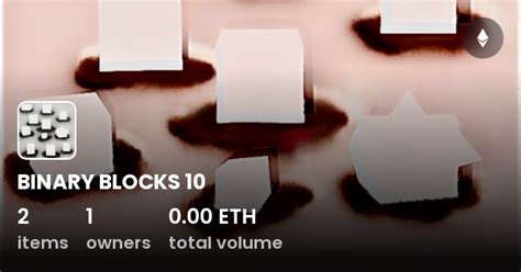 Binary Blocks 10 Collection Opensea