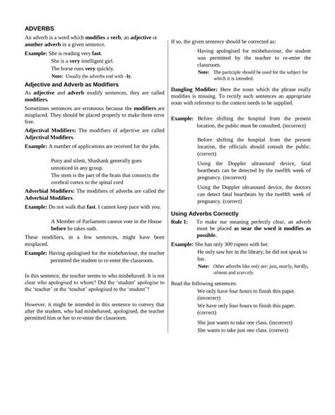 Pdf Ly Adjective And Adverb As Modifiers Dangling Modifier Dokumen Tips