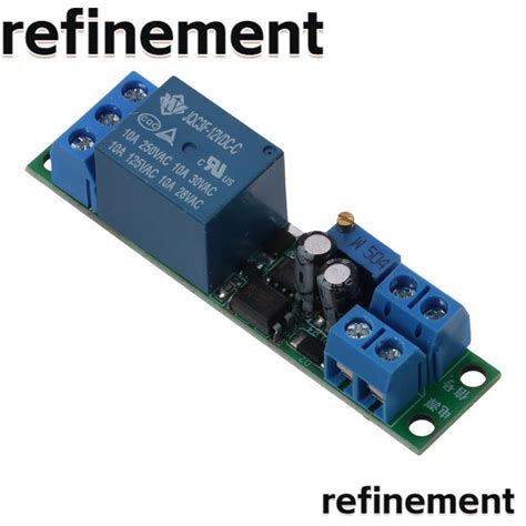Refinement บอร์ดโมดูลสวิตช์ตั้งเวลา Opto Couplers Isolator Delay Relay