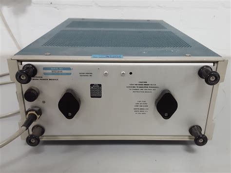 Tektronix Tm504 Power Module Pg502 Pulse Generator 250mhz Lab