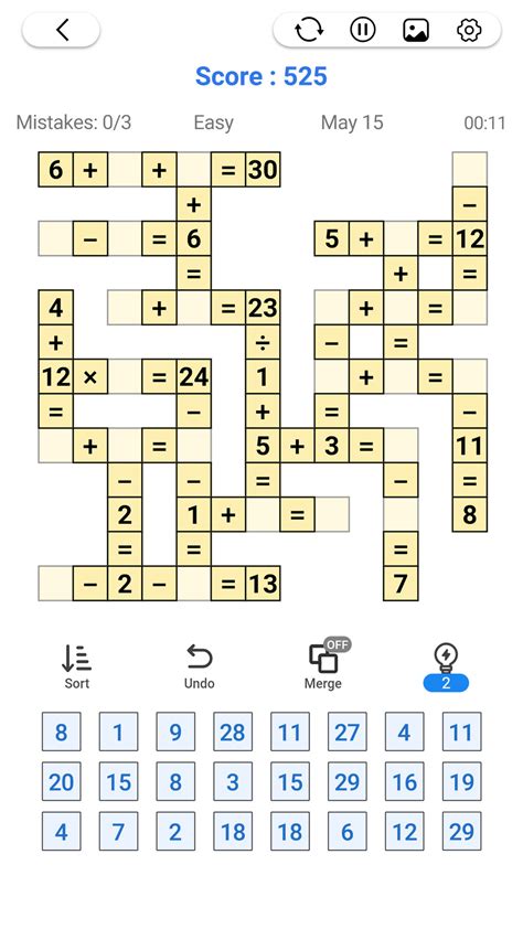 Cross Number Math Puzzle สำหรับ Iphone ดาวน์โหลด