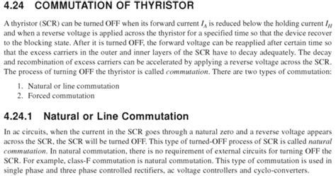 Types Of Commutation Of Thyristors Class A An B Commutation