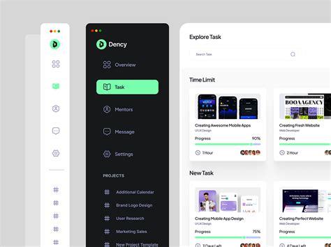 Sidebar Navigation And Dashboard On Behance In 2025 App Interface Navigation Web Design