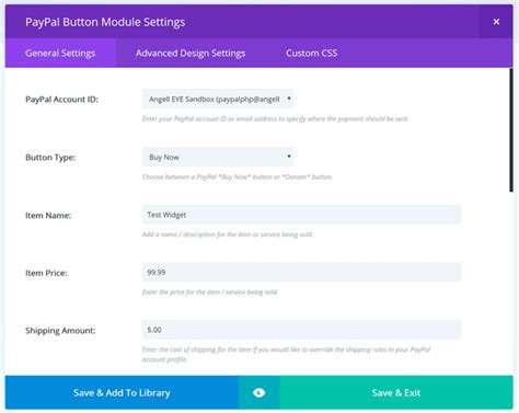 paypal for divi user guide angelleye