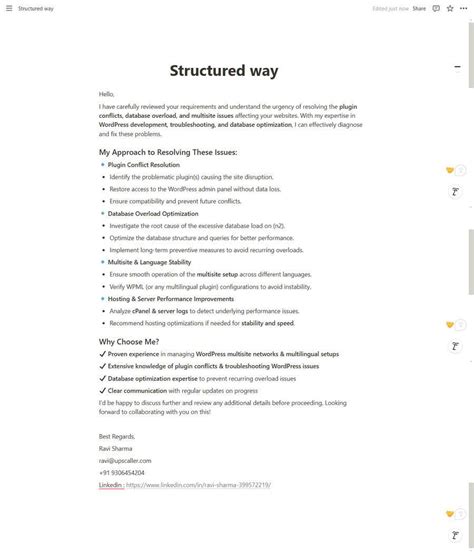 Wordpress Troubleshooting And Database Optimization Freelancer