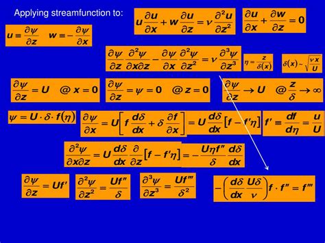 Ppt Boundary Layer On A Flat Plate Blasius Solution Powerpoint Presentation Id 2793874
