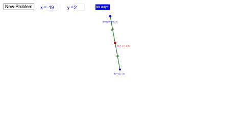 Endpoint X Y Of A Segment Given Midpoint Other Endpoint GeoGebra