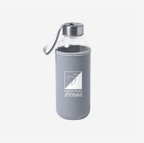 შუშის ბოთლი ბრენდირებით