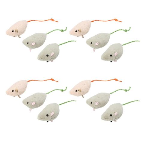 Abm 고양이용 쥐 장난감 3p