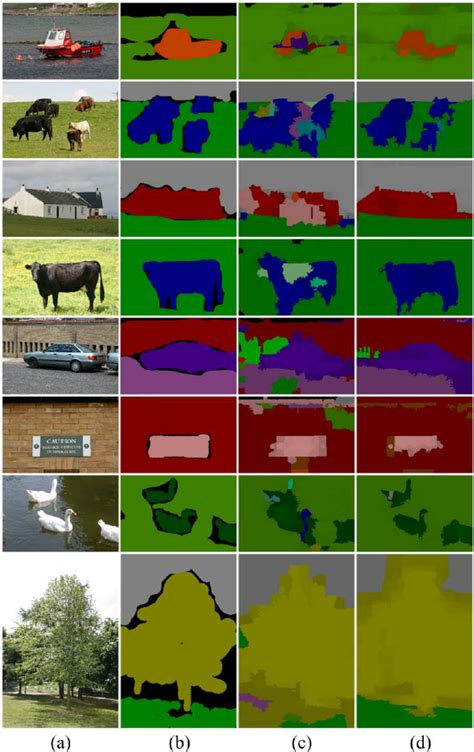 The Results Of Segmentation And Classification For The MSRC Dataset A Download Scientific