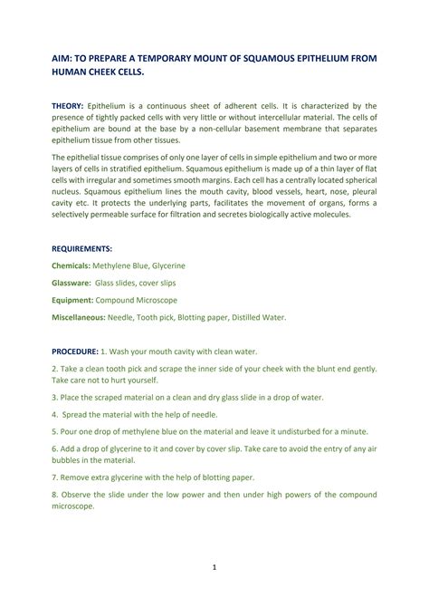 SOLUTION Squamous Epithelium Studypool
