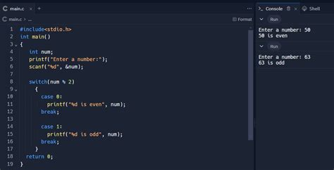 How To Use Switch Case Statements In C Programming Ishika Posted On