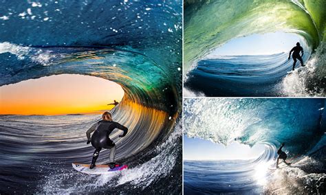Barrels Surfing