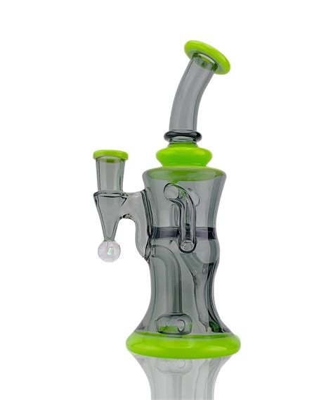 Cali Bear Glass 8 Color Accented Gilcycler With Encased Opal
