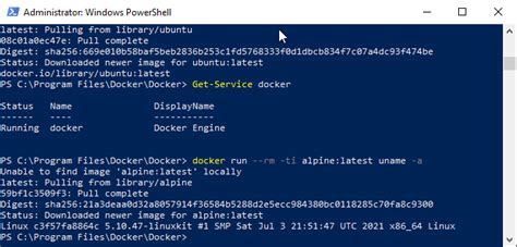 Using Docker In Windows 10 Without Windows Desktop With Docker Engine And Without Wsl Carles Mateo