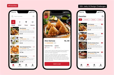 Favorites Page Ui Design Behance
