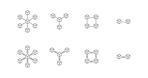Premium Vector Blockchain Icon Set Vector Eps 10